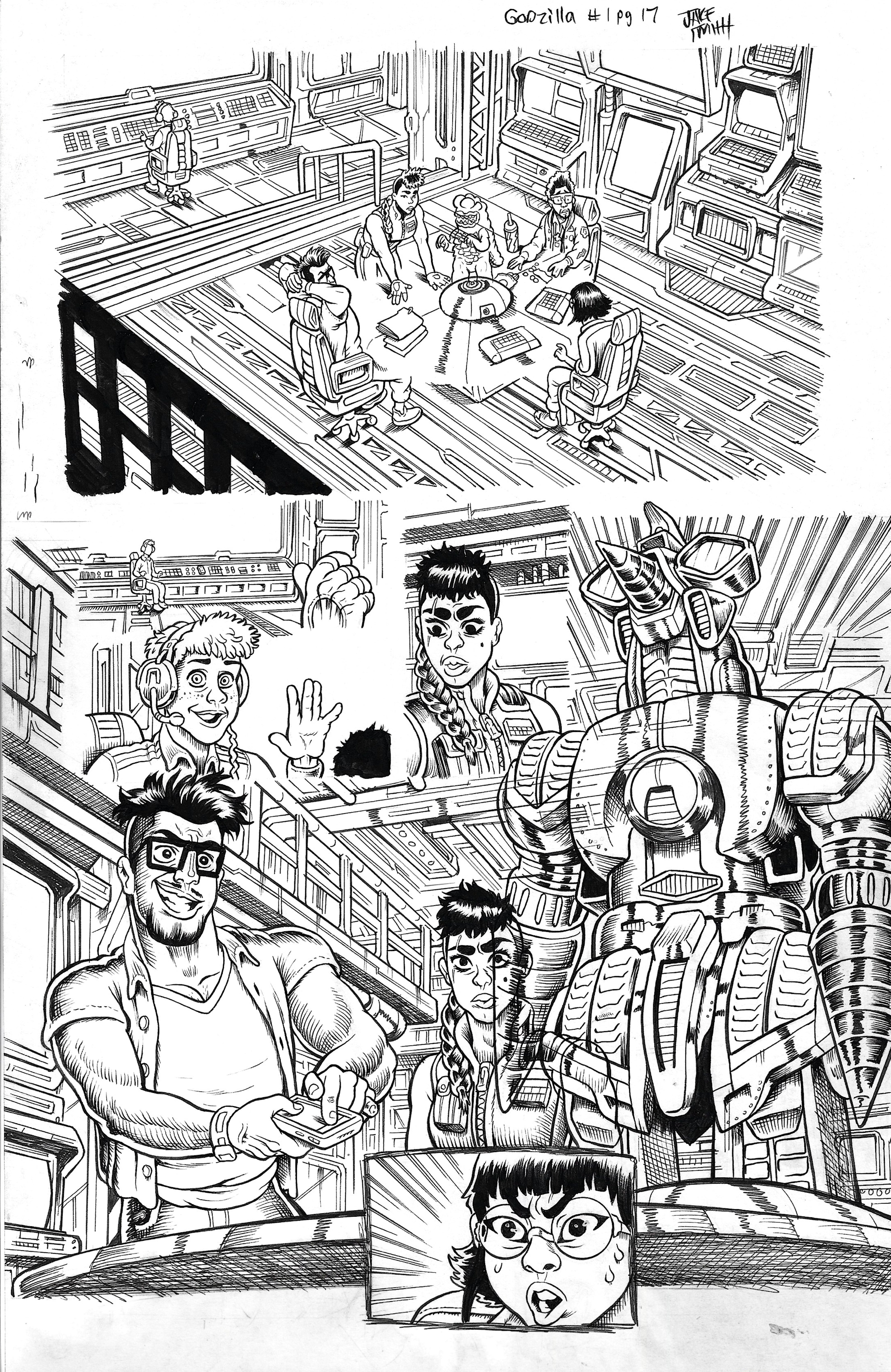 Godzilla: War For Humanity - #1 Page 17 – Kinetic Collectibles