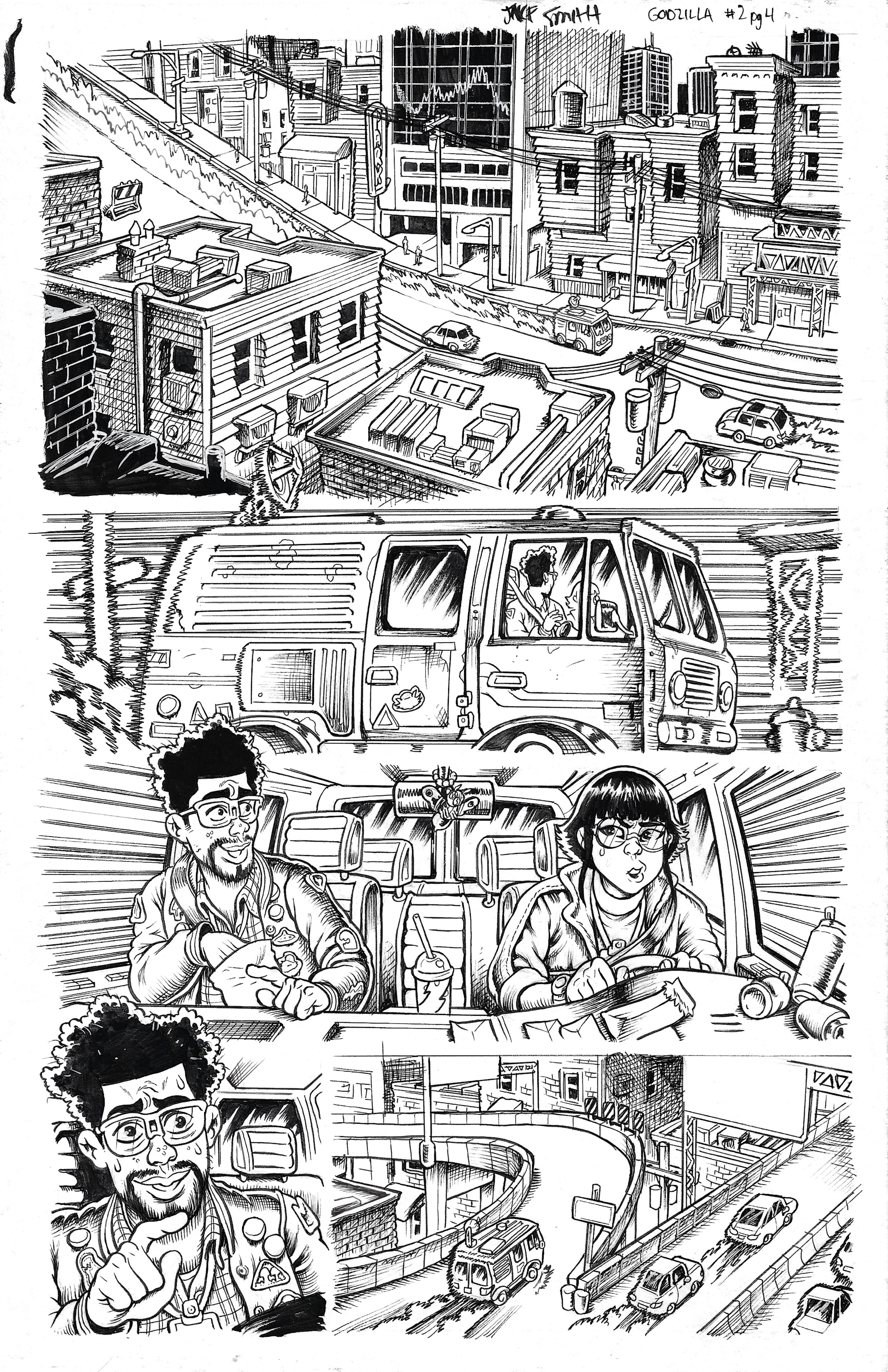 Godzilla: War For Humanity - #2 Page 4 – Kinetic Collectibles
