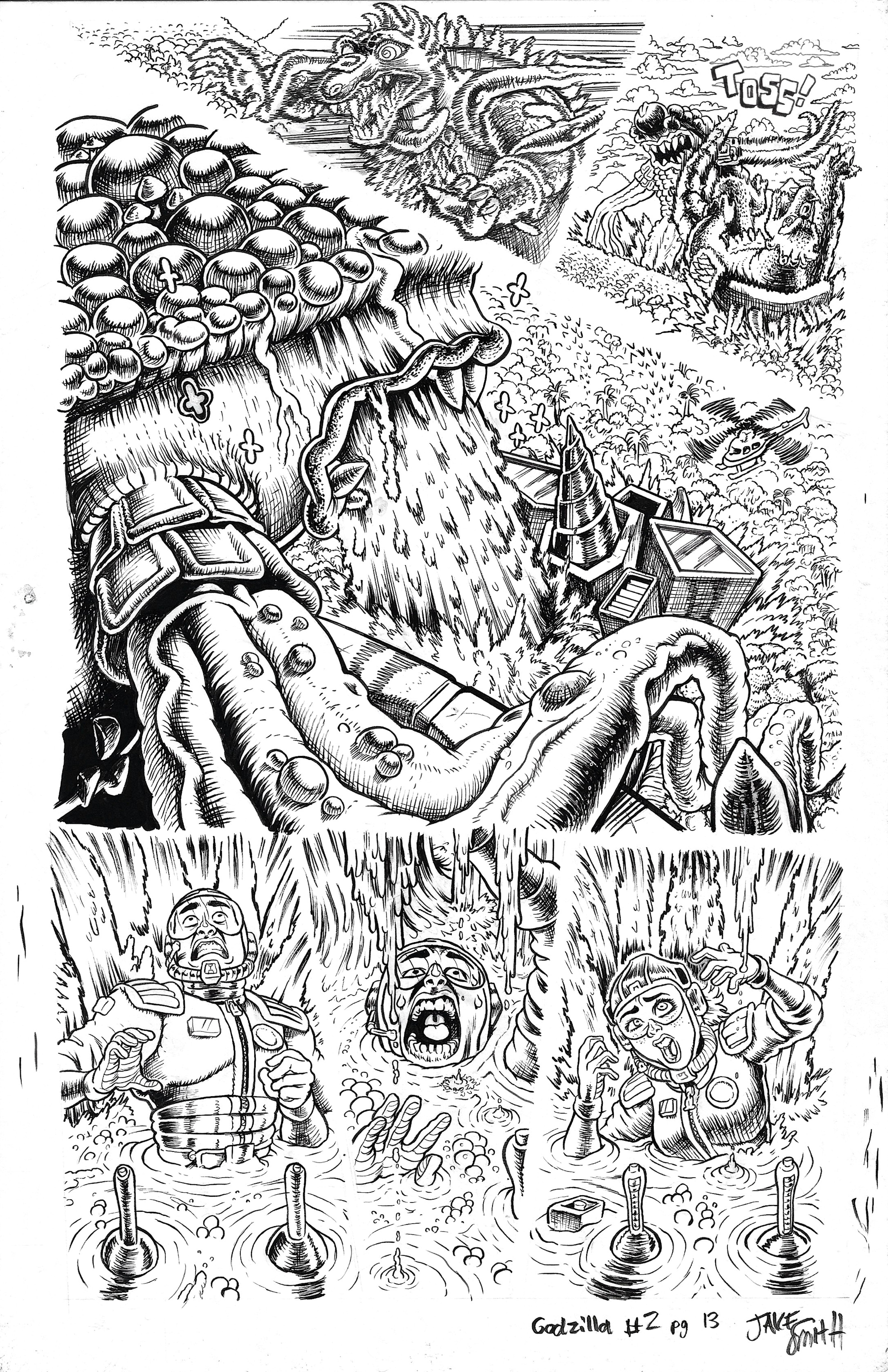 Godzilla: War For Humanity - #2 Page 13 – Kinetic Collectibles