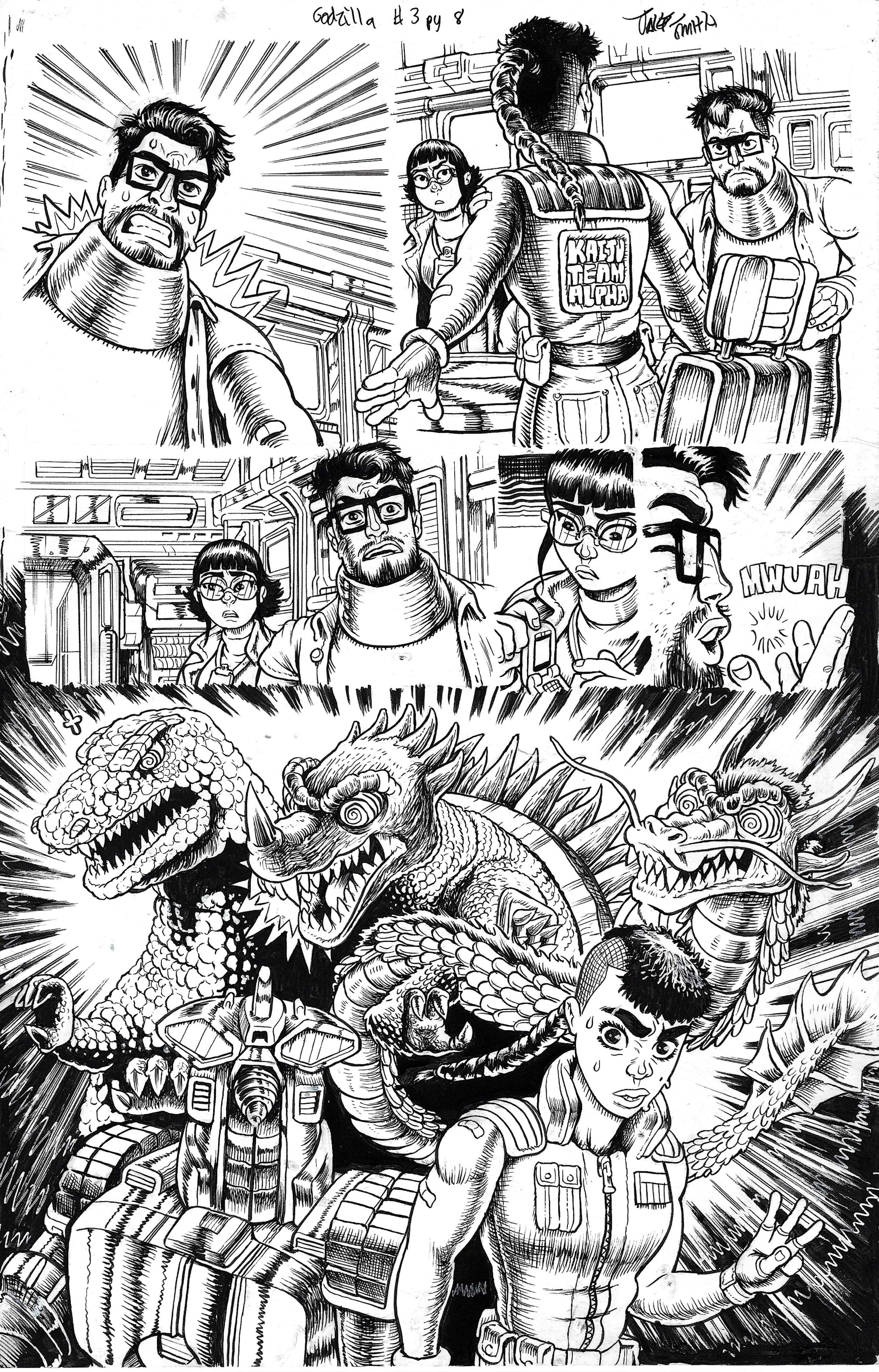 Godzilla: War For Humanity - #3 Page 8 – Kinetic Collectibles