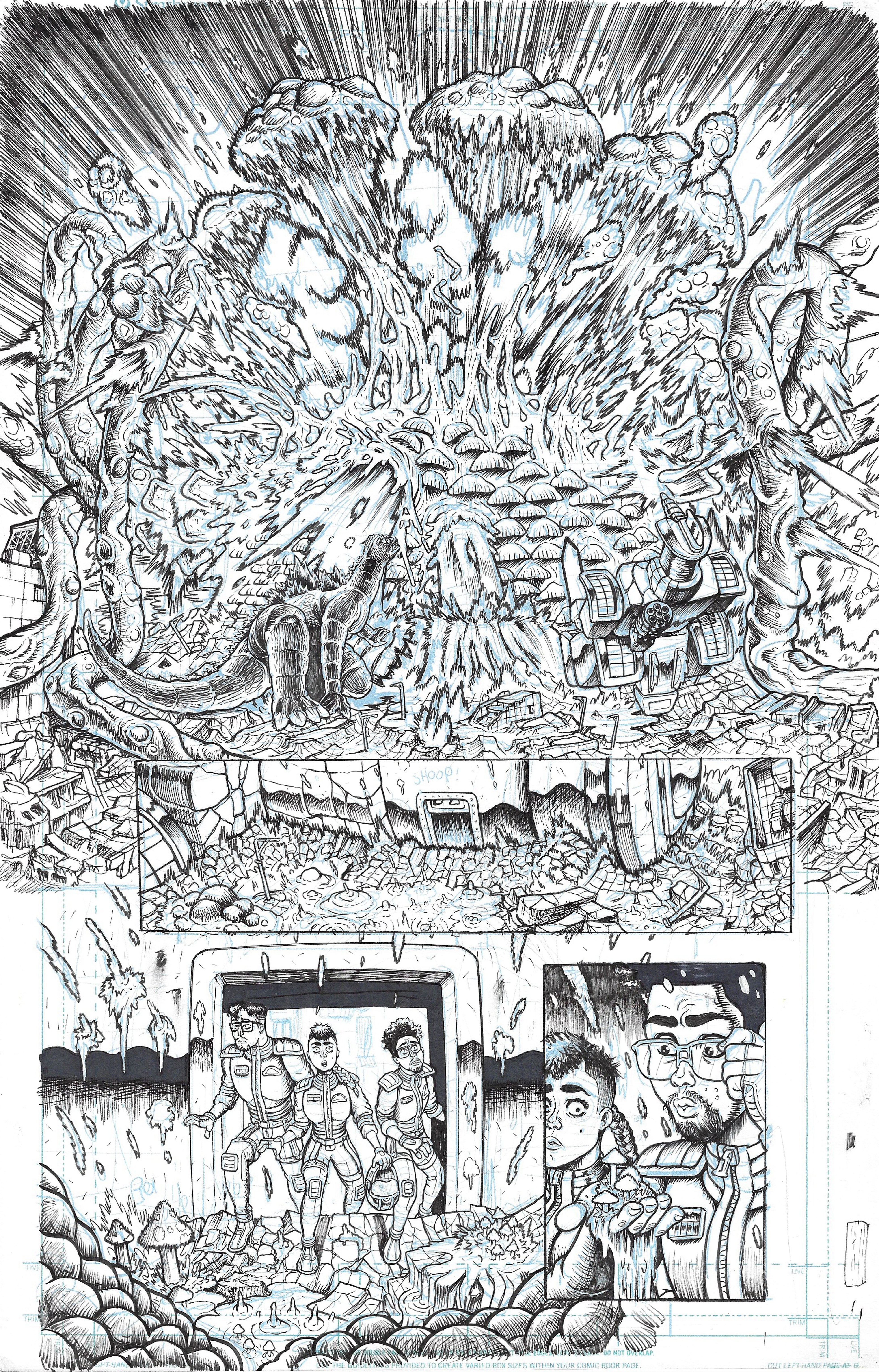 Godzilla: War For Humanity - #5 Page 18 – Kinetic Collectibles