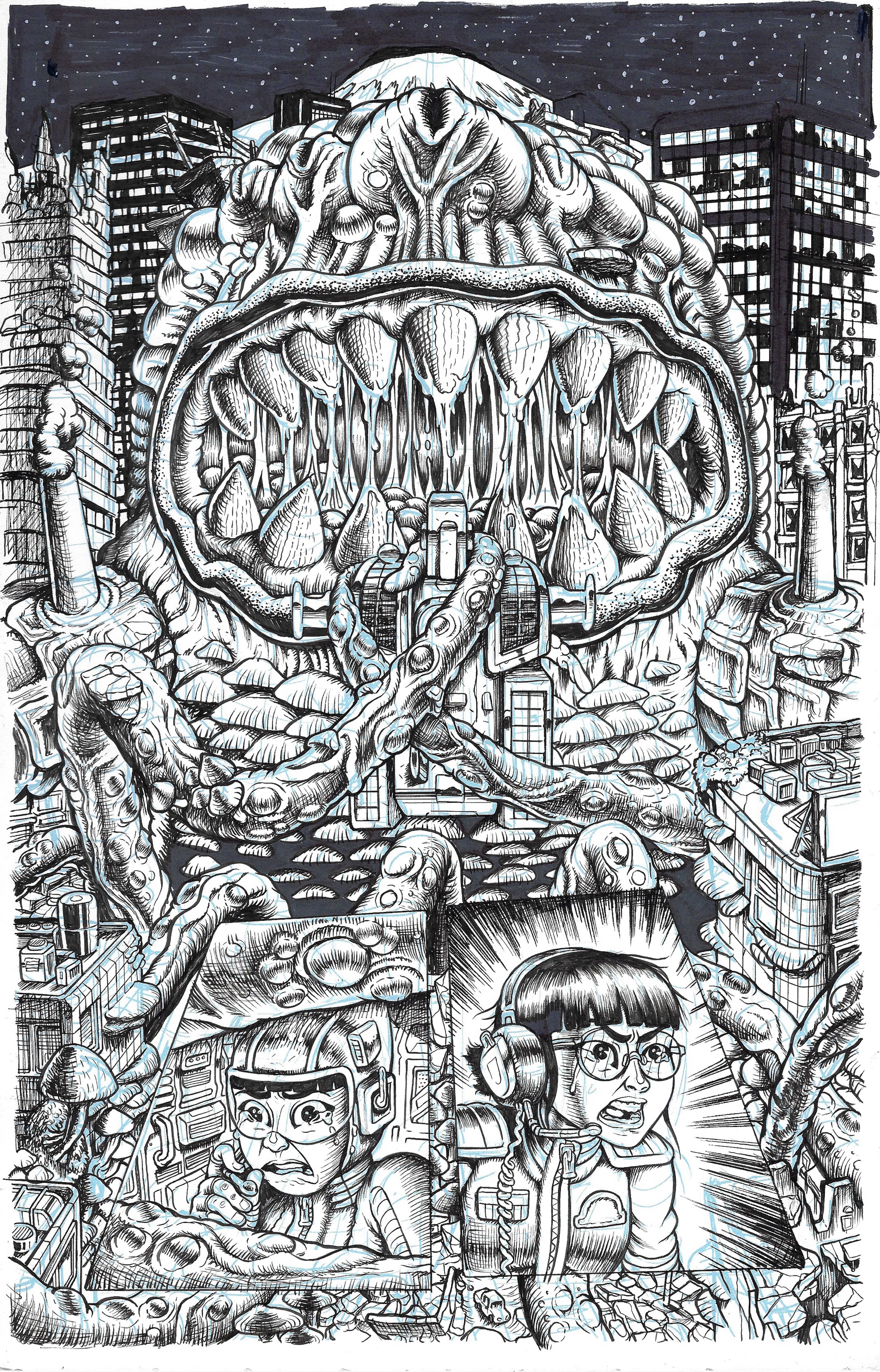 Godzilla: War For Humanity - #5 Page 1 – Kinetic Collectibles